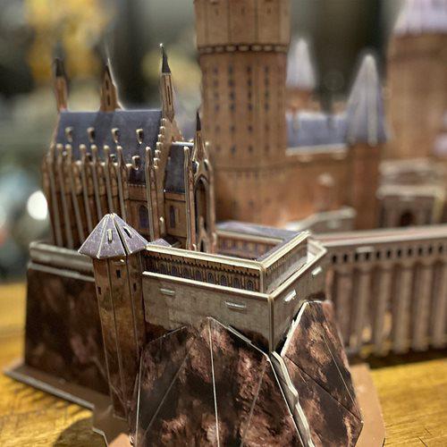 Harry Potter Hogwarts Castle 3D Model Puzzle Kit from 2P Gaming